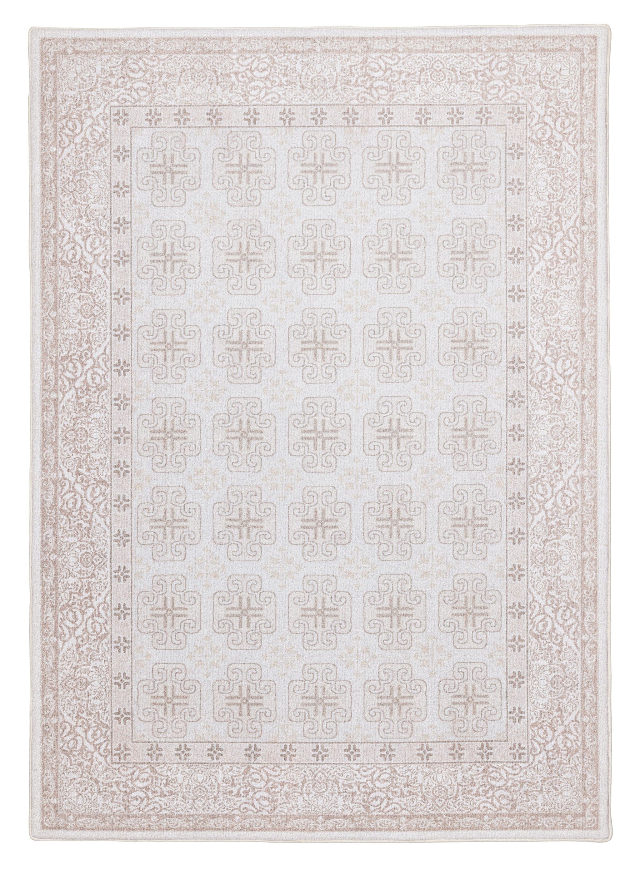 Aggy Pink Neutral Plush Rollie Pollie Playmat