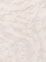 Aurora Ivory Cream Abstract Textured Round Rug