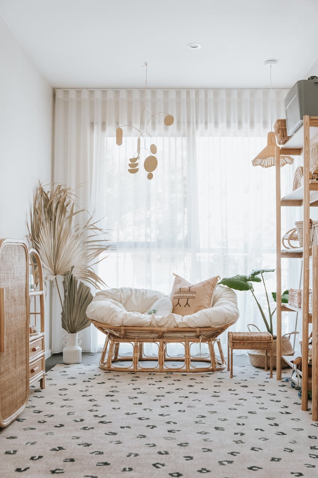 Candice Beige Leopard Animal Pattern Rug