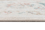 Caribou Cream and Pink Traditional Rug