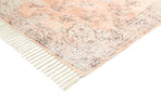 Flora Peach Boho Picnic Rug