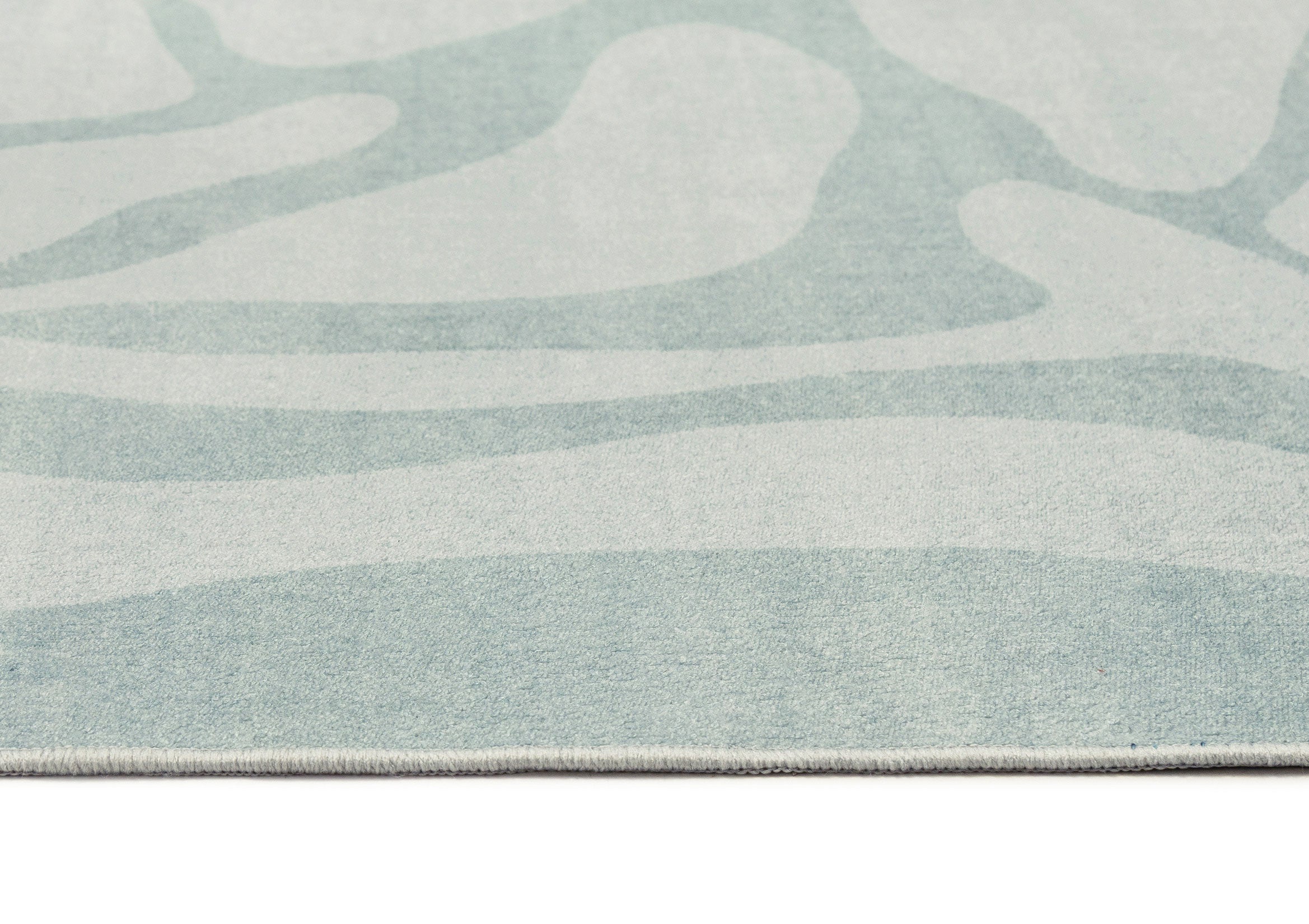 Marion Blue Botanical Washable Rug