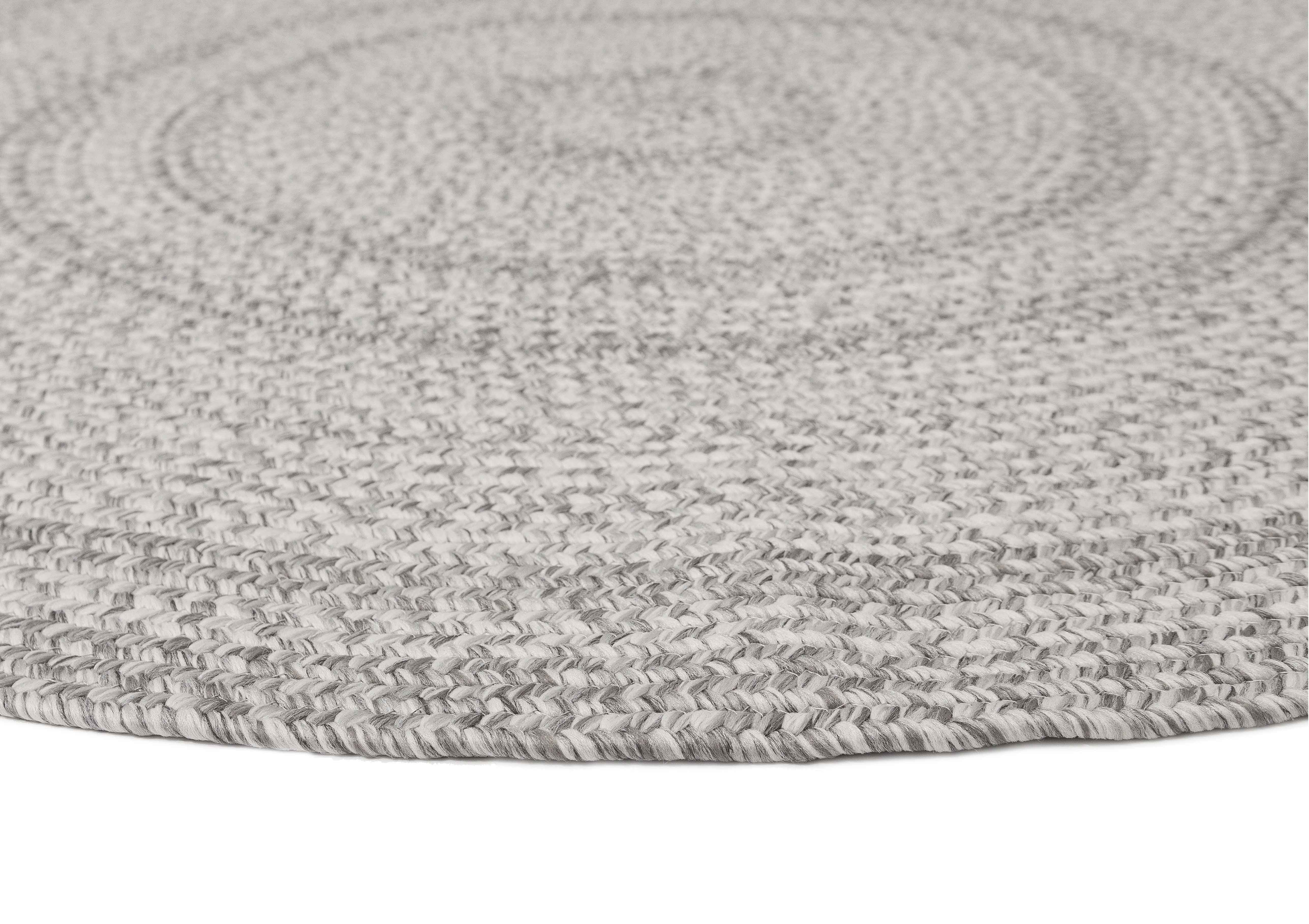 Round White Fluffy Rugs
