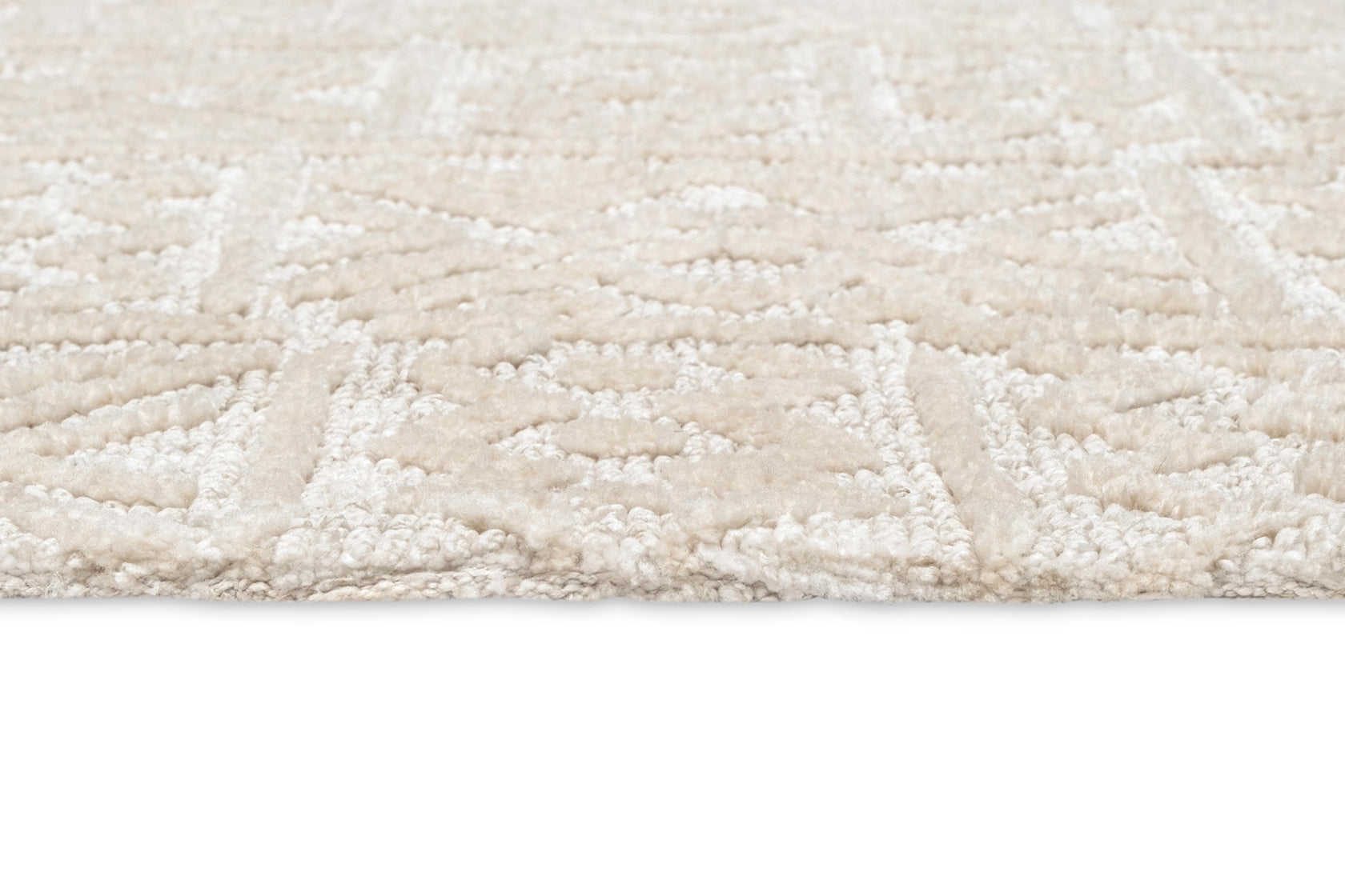 Neewa Beige and Ivory Tribal Transitional Round Rug – Miss Amara (AU)