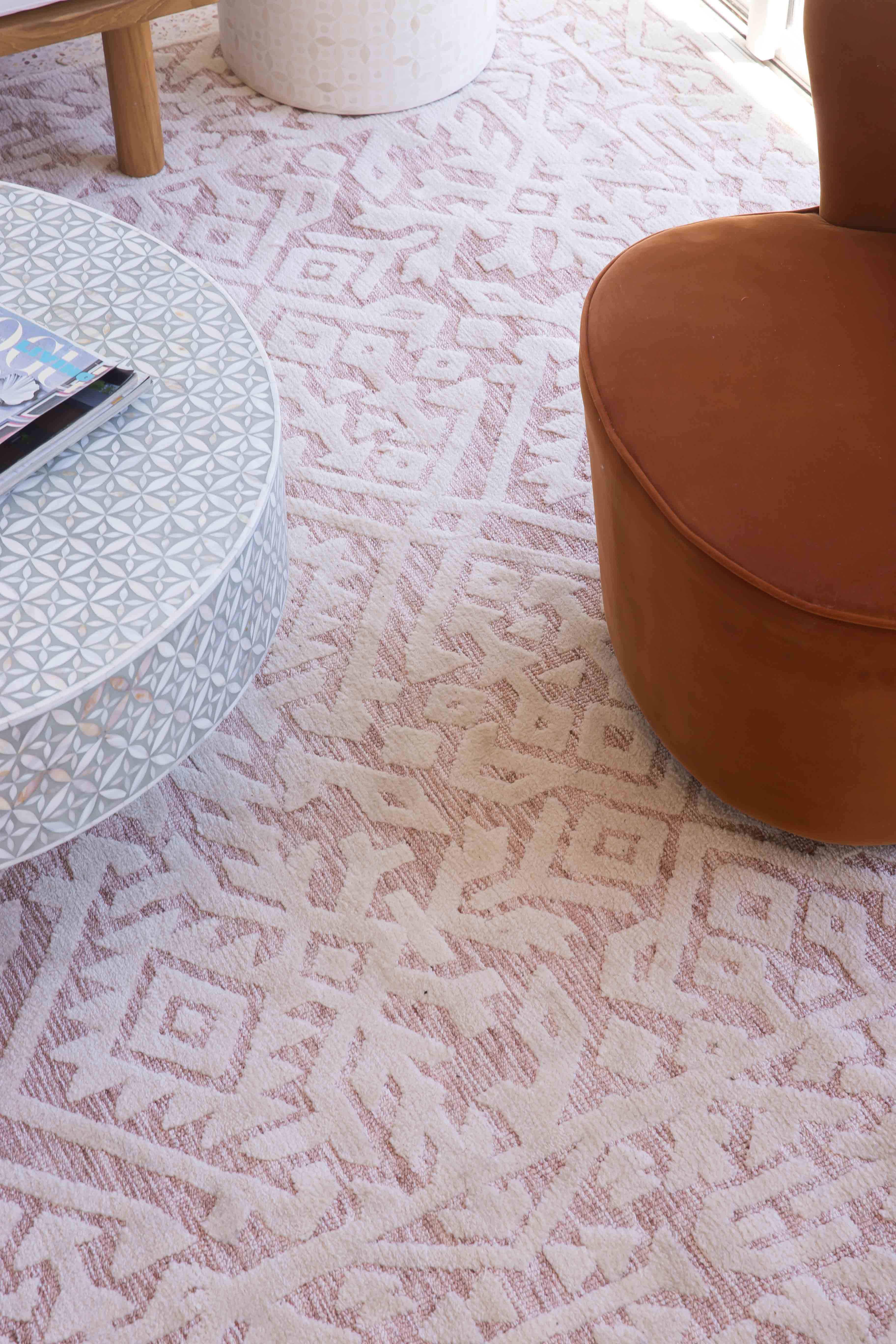 Peach Rugs | Buy Peach Rugs Online | Miss Amara