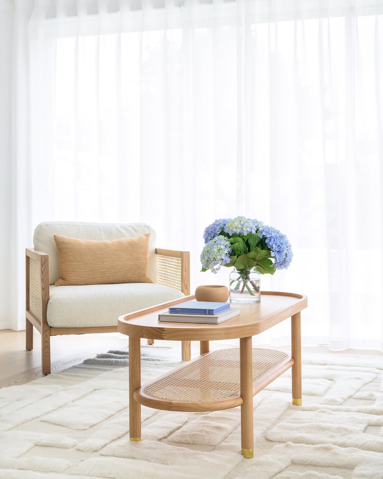 Rolini Ivory Abstract Textured Wool Rug – Miss Amara (AU)